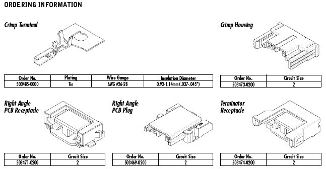 Connecteurs Flexi-Mate Molex | Mouser